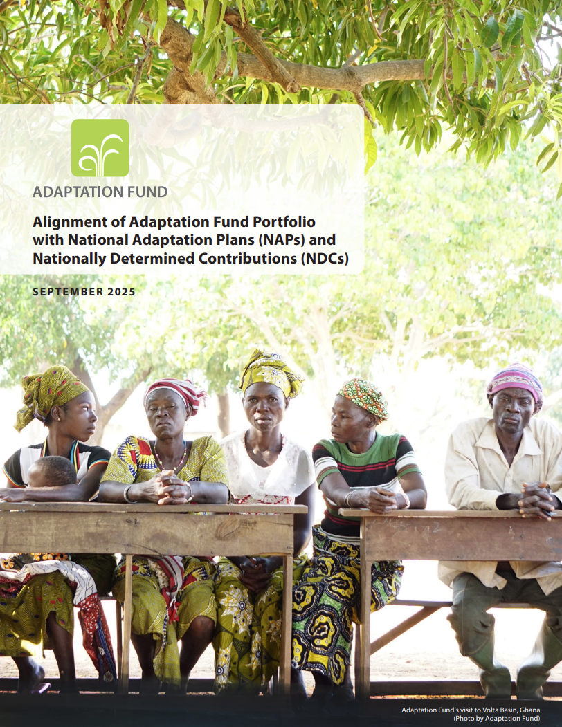 Alignment Of Adaptation Fund Portfolio With National Adaptation Plans Naps And Nationally